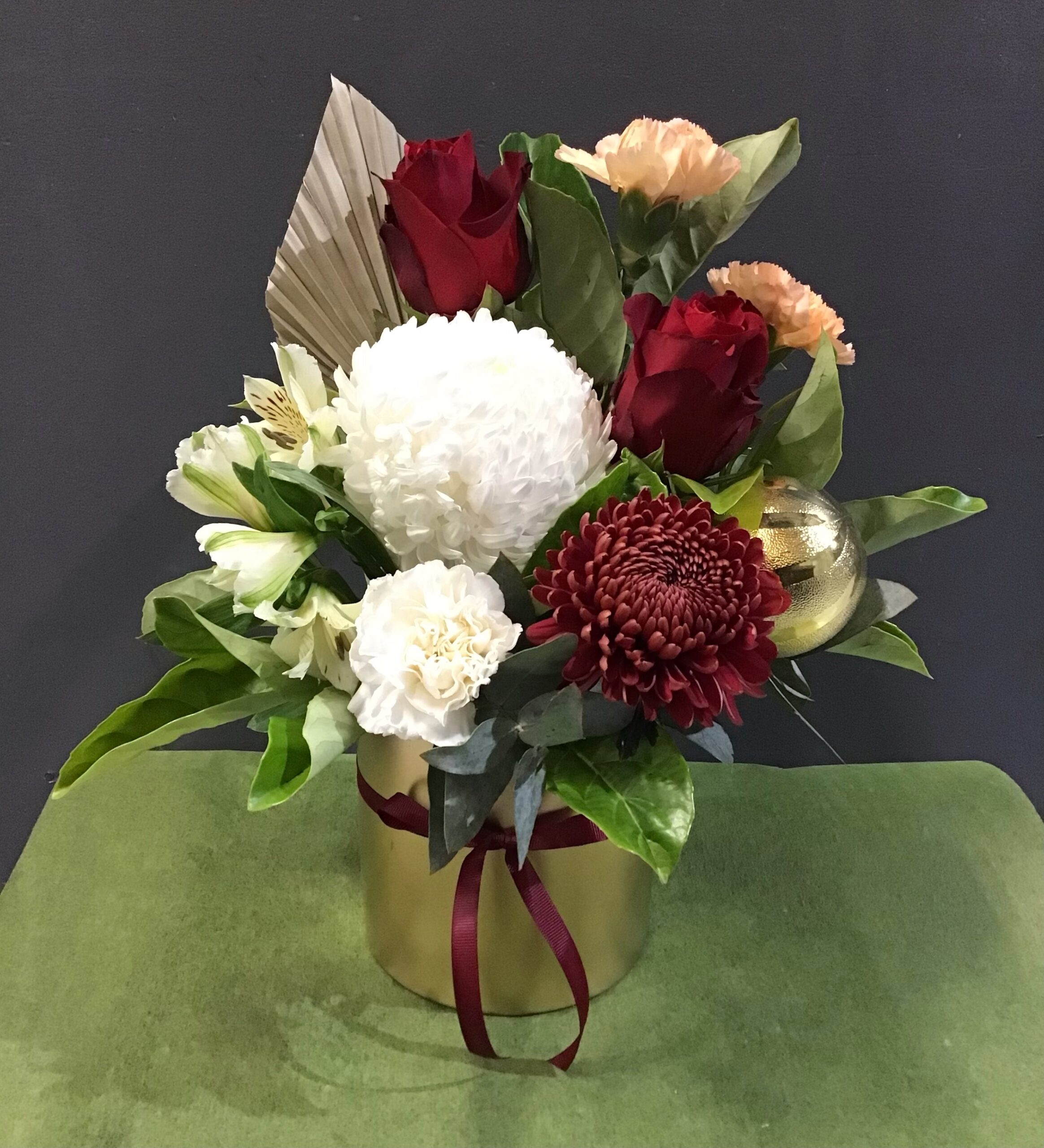 Gold Pot Arrangement | Adelaide Hills Florist